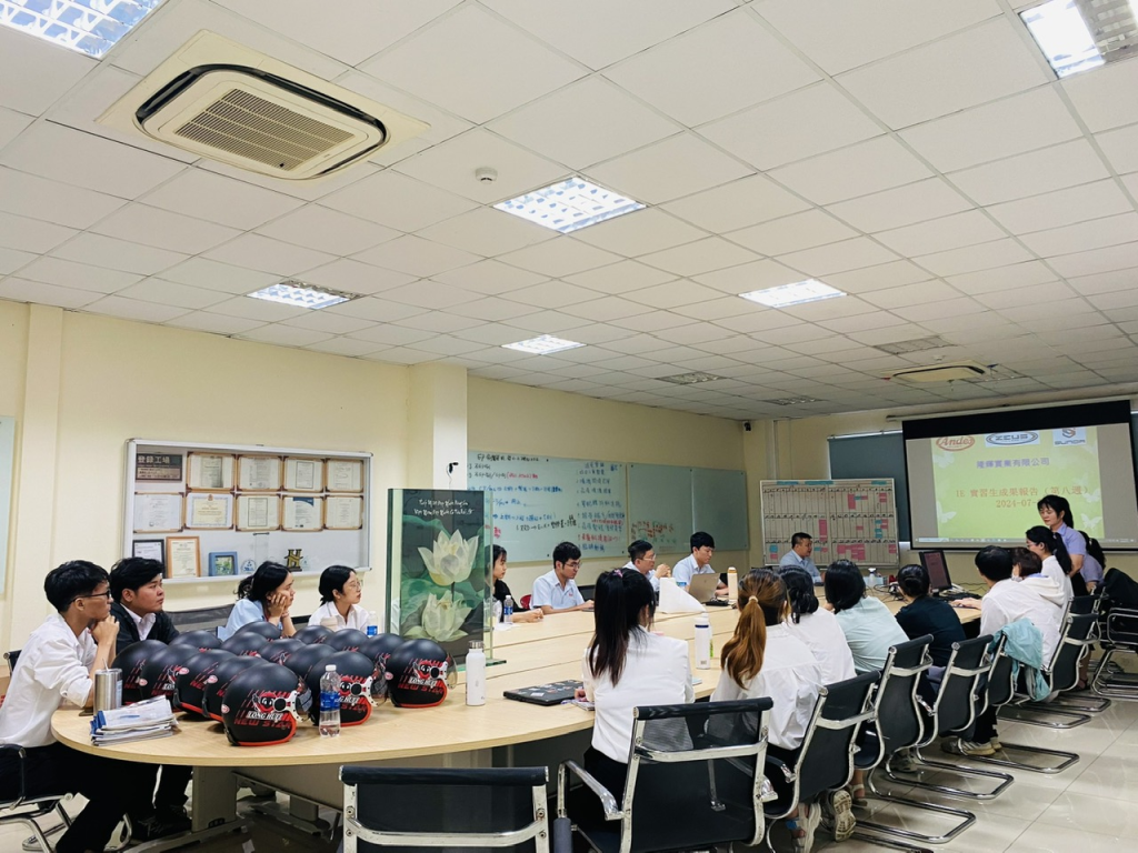 8-week off-campus internship for student of School of Industrial ...